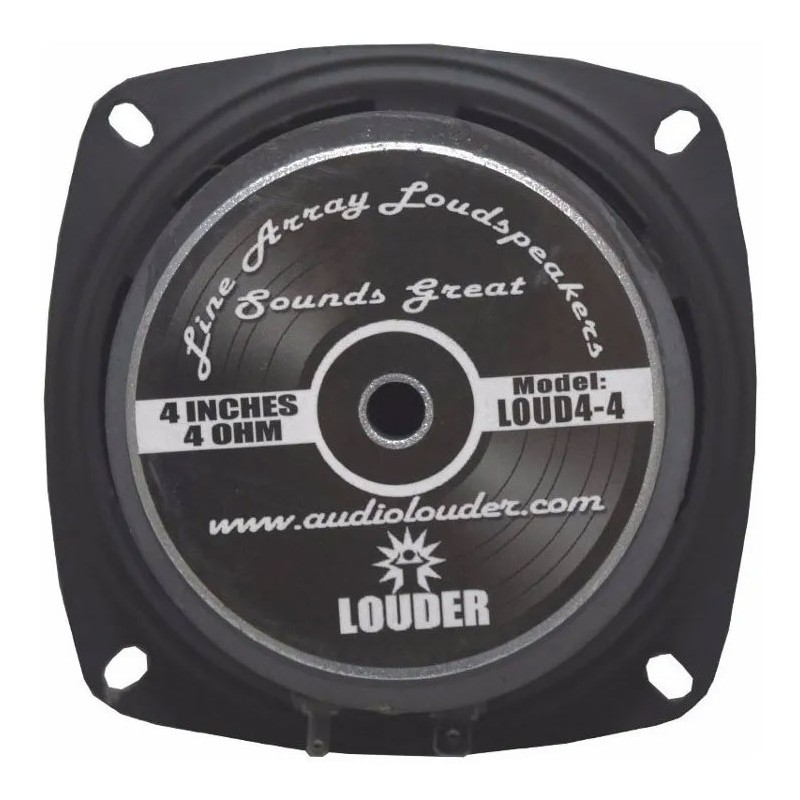 Bocina 4 Pulgadas Profesional Bafles Line Array 4 Ohms ...