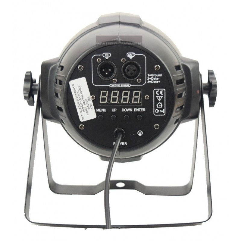 Cañon De Leds Reflector Rgb 54x3 Audioritmico Dmx Automatico