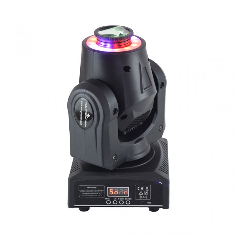 Set 2 Cabeza Movil Led Robotica Dmx Prisma Led Con Bolsa
