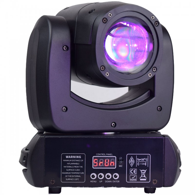 Set 2 Cabeza Movil Robotica Dj Spot Led Disco Dmx con Case