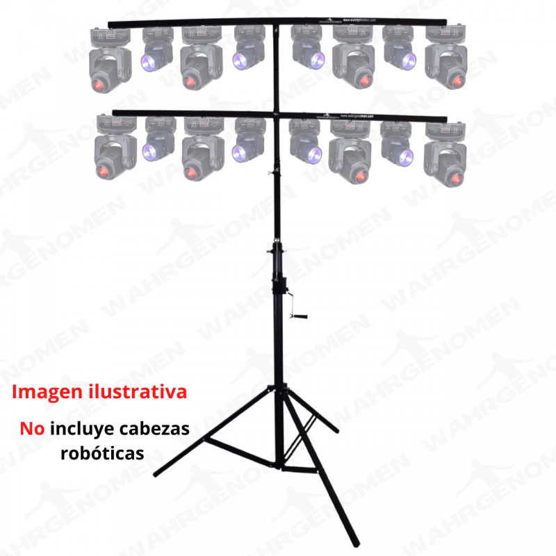 Estructura Tipo T Para Colgar Luces Disco Dj Con Manive...